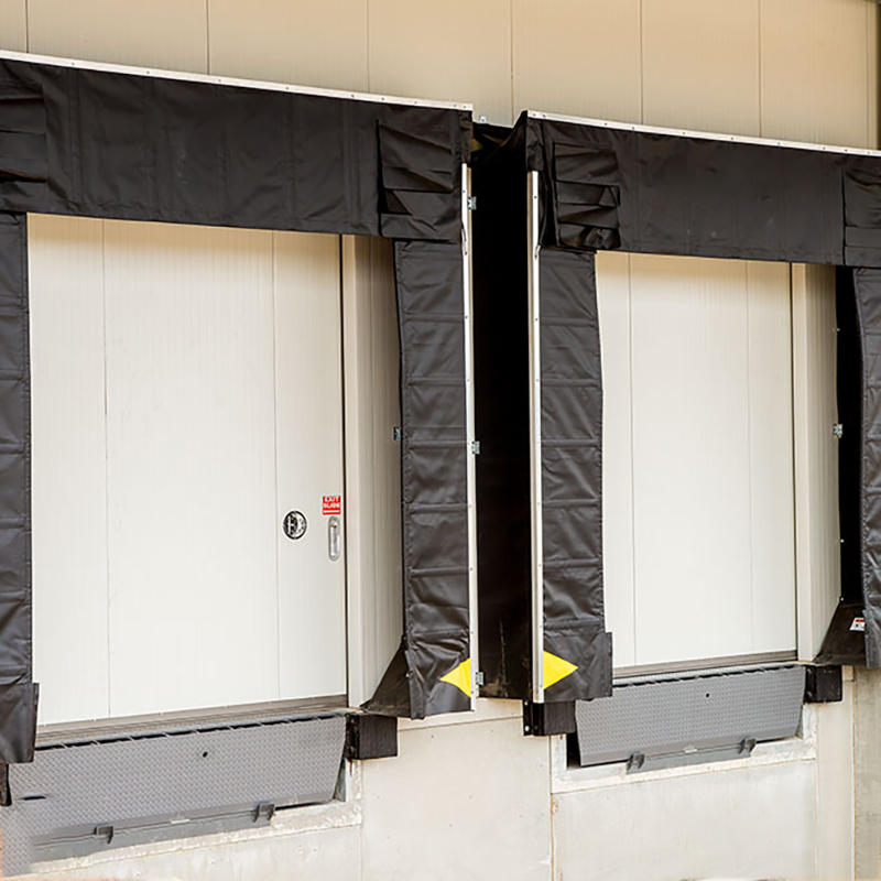 Loading Bay Tapered Shipping Cold Storage Dock Shelter from China ...